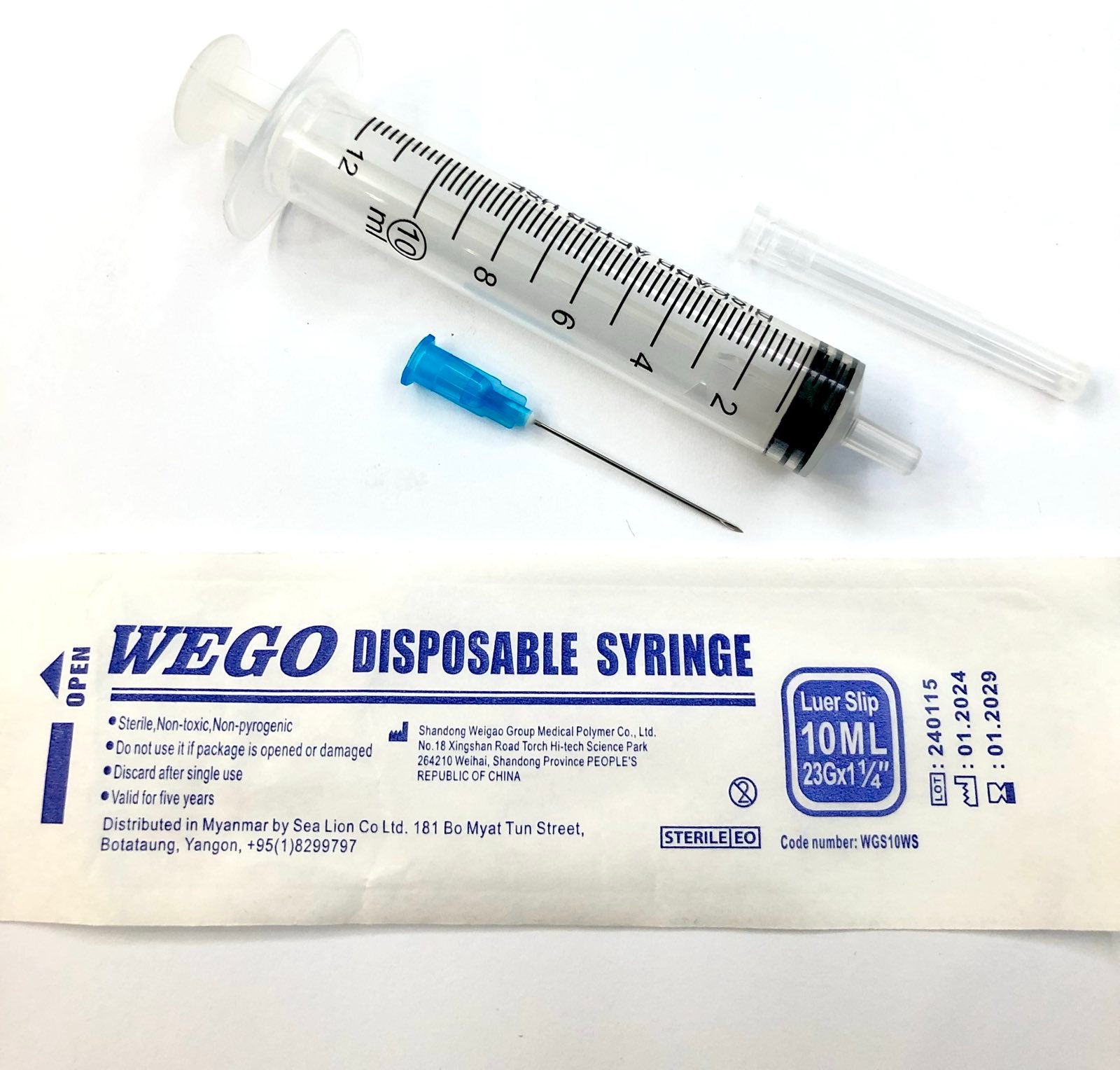 WEGO Sterile Syringes – SHOP SEA LION