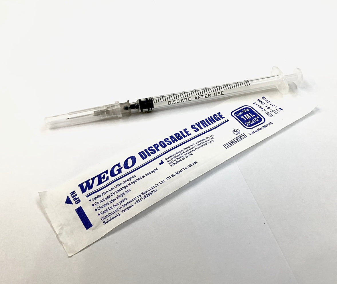 WEGO Sterile Syringes – SHOP SEA LION