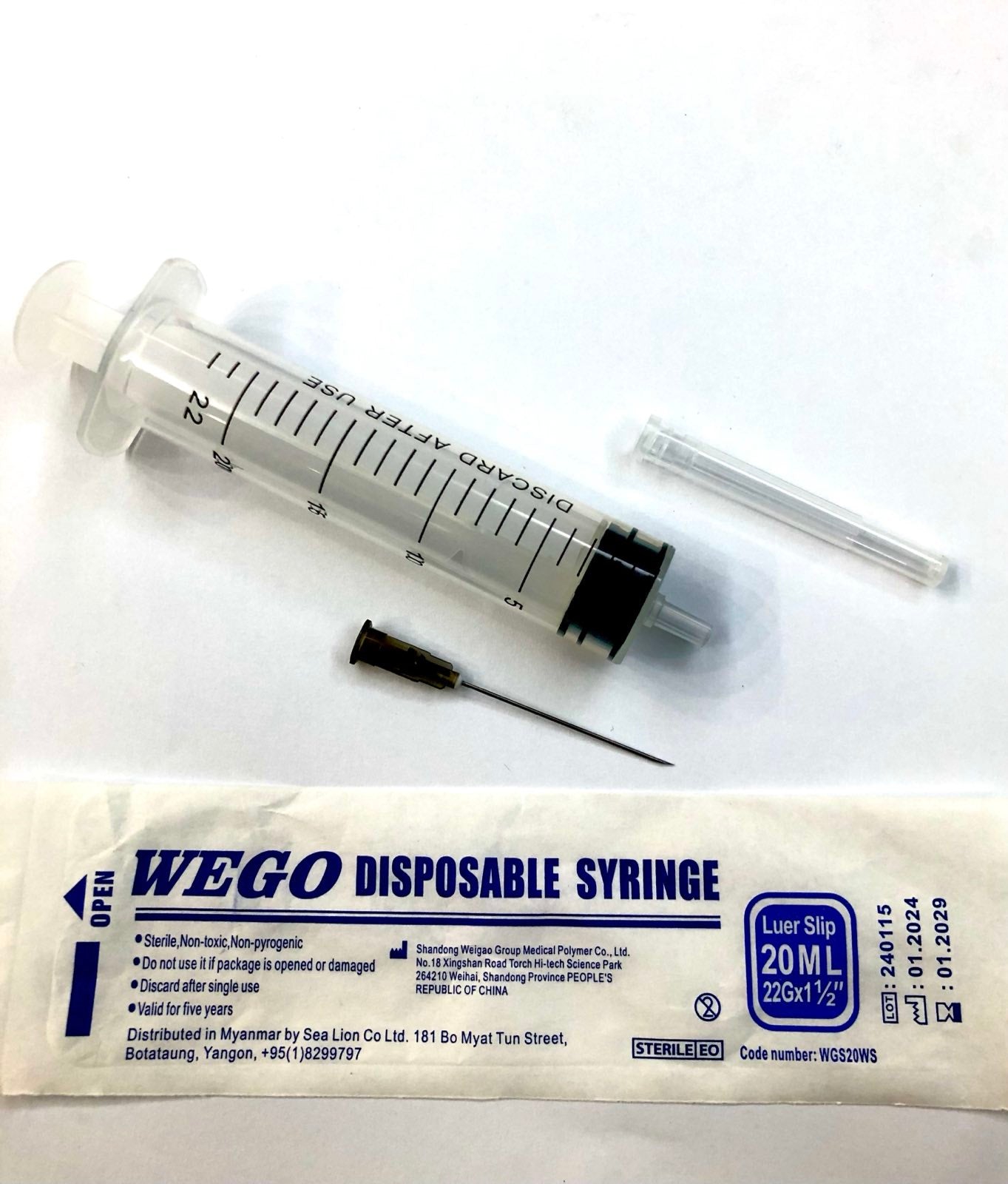 WEGO Sterile Syringes – SHOP SEA LION