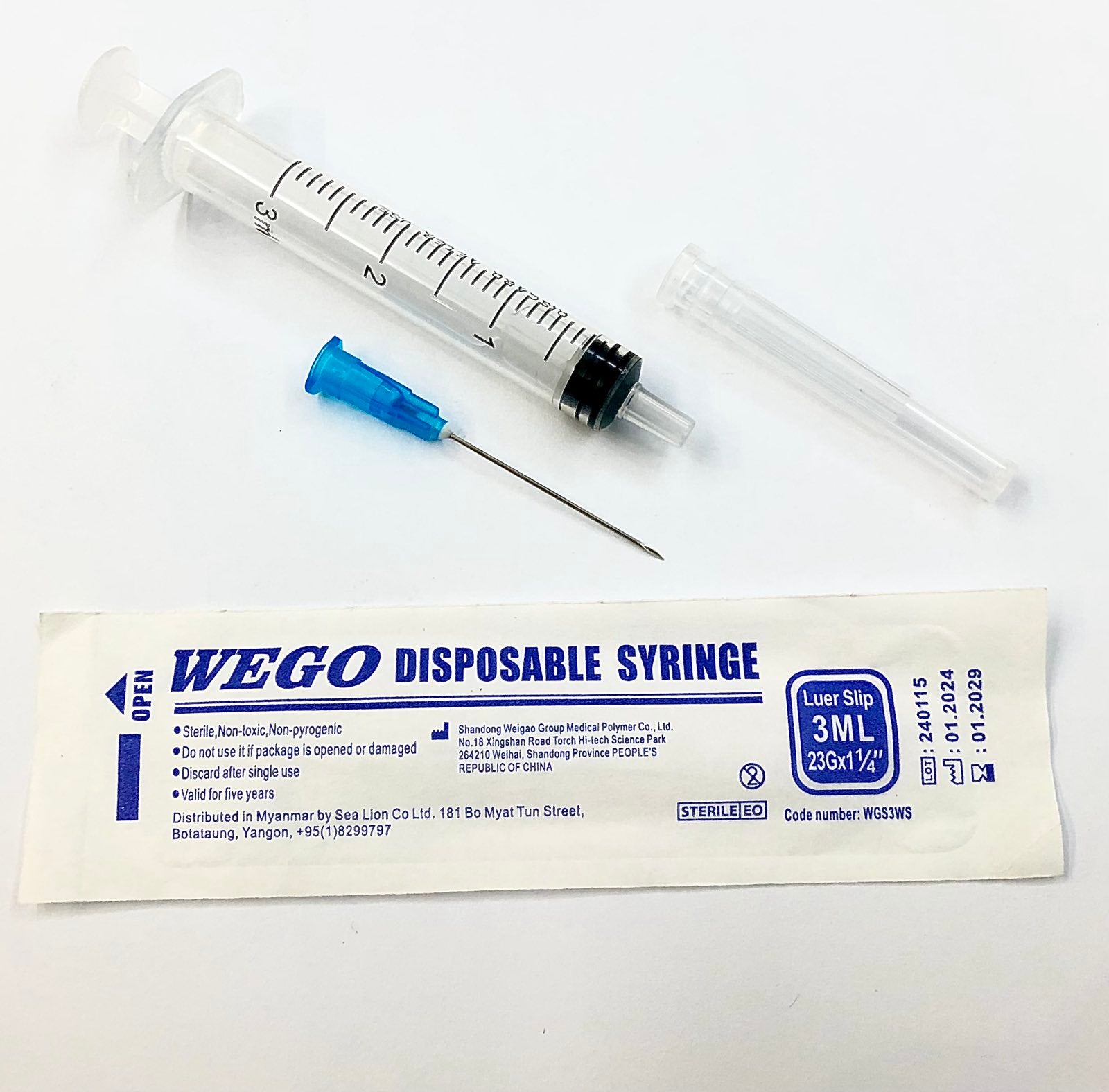 WEGO Sterile Syringes – SHOP SEA LION