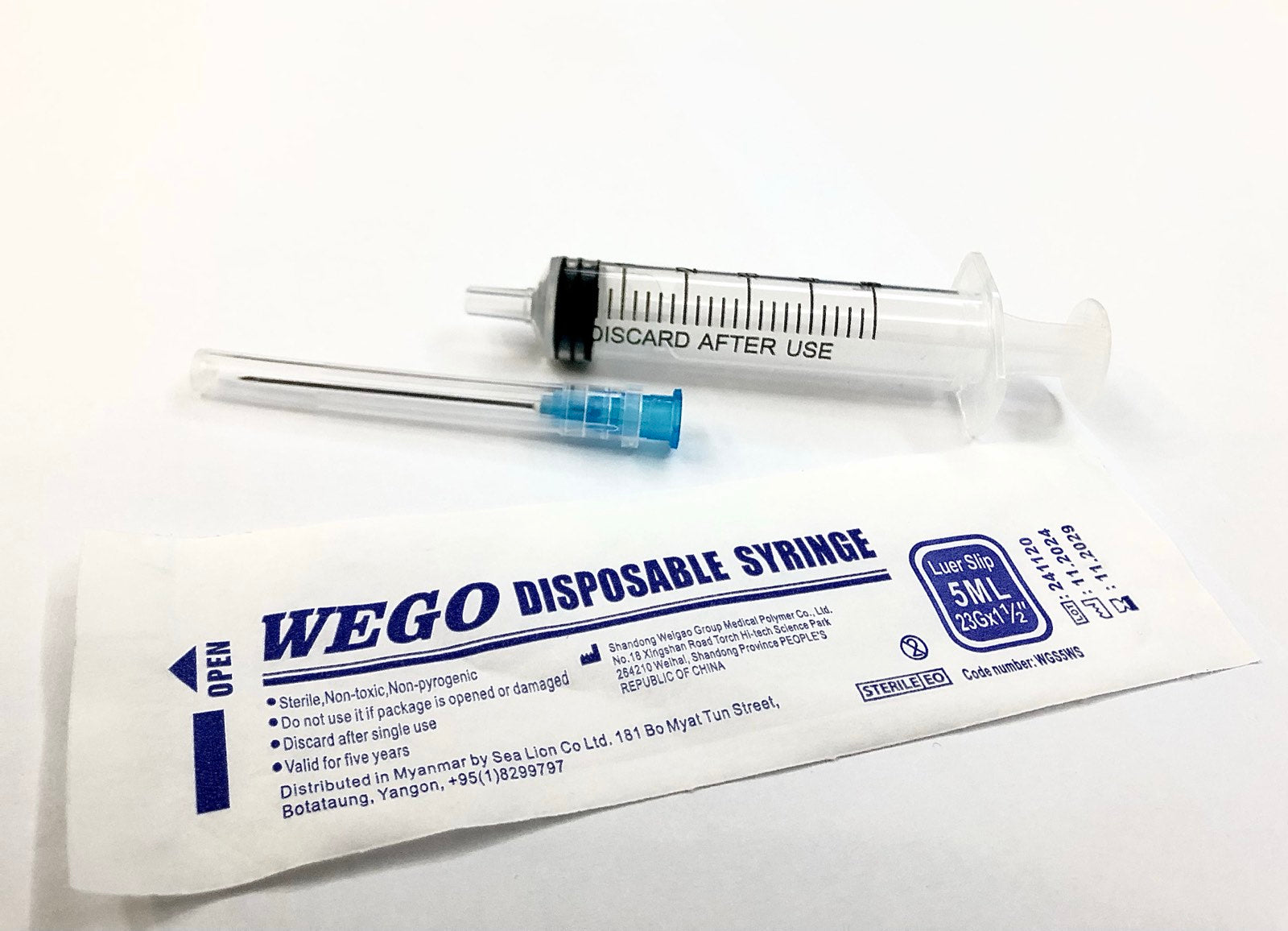 WEGO Sterile Syringes – SHOP SEA LION