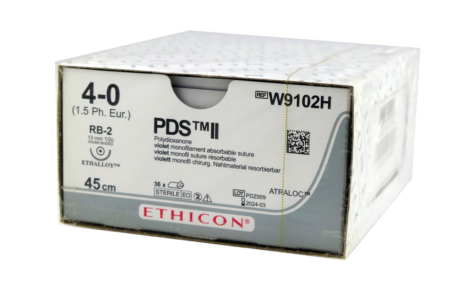 ETHICON PDS II 4/0 Suture – SHOP SEA LION